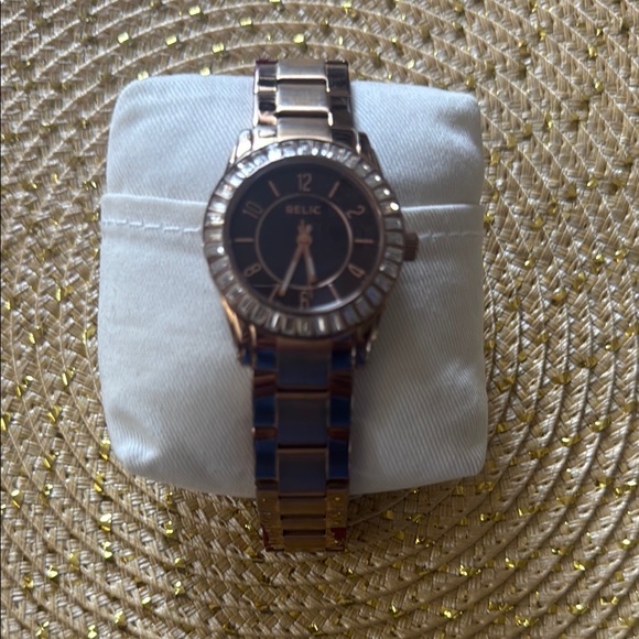 Relic | Accessories | Relic Rose Gold Art Deco Style Womens Watch ...